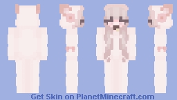 cute girl onesie Minecraft Skin