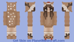 Reindeer girl Minecraft Skin