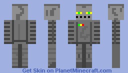 robby the robot Minecraft Skin