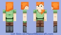 Hive Style Alex Minecraft Skin