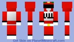 Power Rangers (lost galaxy)red Minecraft Skin
