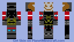 Halo reach Emile skin REMAKE Minecraft Skin