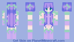Flower girl Minecraft Skin