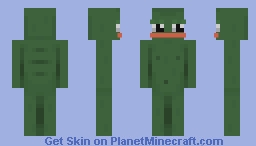 pepe Minecraft Skin