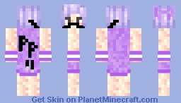 Vixella Purple Pandas (MCC Scuffed) Minecraft Skin