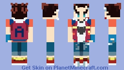 Aiga Akabane Minecraft Skin