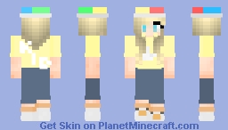 Niña Catalina Minecraft Skin