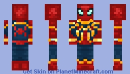Marvel Spider-Man Skin Minecraft Skin