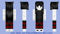 Emily the Strange Minecraft Skin