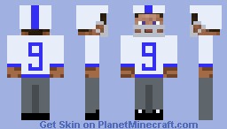 football player Minecraft Skin