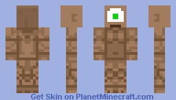 Emerald-eyed Cyclops Minecraft Skin