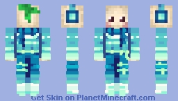 5up || MCC 34 - Aqua Axolotls Minecraft Skin