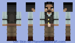 Bar Tender Minecraft Skin