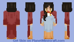 Red Cloak Minecraft Skin