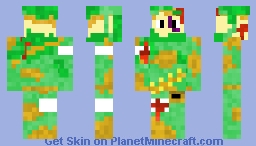 Wounded Soldier Minecraft Skin