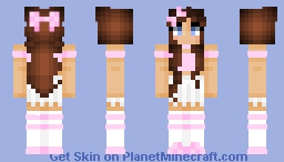 Pink Girl Minecraft Skin