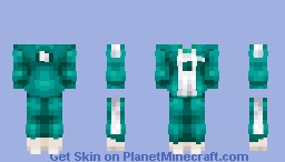 SquidGames 1/2 Recruiter/SalesMan Gong Yoo (Actor) Minecraft Skin