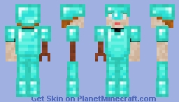 Half Robot Minecraft Skin