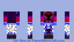 kingdom hearts 5 bas Minecraft Skin