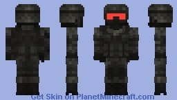 Thermite Minecraft Skin