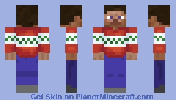 christmas steve Minecraft Skin