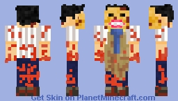 leather face Minecraft Skin