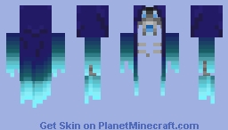 Wraith from Minecraft Dungeons Minecraft Skin