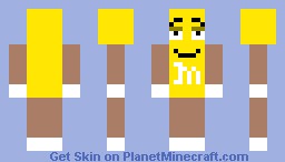 Yellow fom M&M's Minecraft Skin