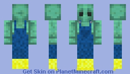 Adam/Eve Copper golem Minecraft Skin