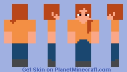 Doki's BareBones: Alex Minecraft Skin