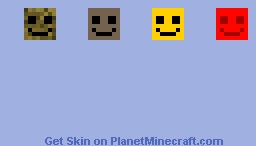 Many shades of smiley Minecraft Skin