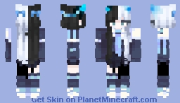 for cyan Minecraft Skin