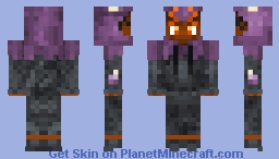 Marshadow Cosplay Minecraft Skin