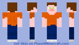 Creeper hair Minecraft Skin