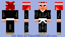 Renji Abarai Minecraft Skin