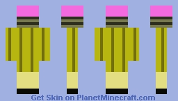 Pencil Minecraft Skin