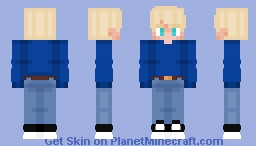 Boy in jeans Minecraft Skin