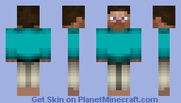 Sweater Steve in Pajamas. Minecraft Skin