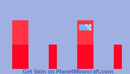 Among Us - Red Skin Minecraft Skin