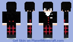 Ren Amamiya (Persona 5) Minecraft Skin