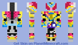 Kamen Rider Revice Minecraft Skin