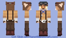 Faradey Fox Skin Minecraft Skin