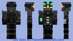 3rd Echelon Field Agent MK V TAC Minecraft Skin
