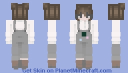 overalls-buns Minecraft Skin
