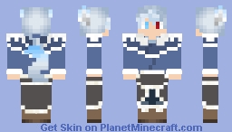 ForestWolfy Waterbender Minecraft Skin