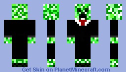smart creeper Minecraft Skin