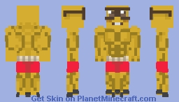 Strong nerd Minecraft Skin