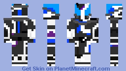 Kamen Rider Ziin Minecraft Skin