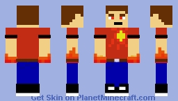 Fireboy Minecraft Skin
