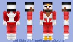 Scarlet Falcon | Marvel Comics Minecraft Skin